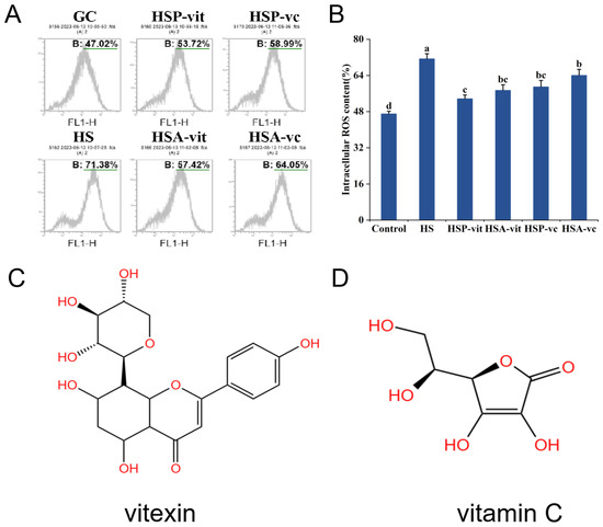 Vitexin Regulates Heat Shock Protein Expression by Modulating ROS ...