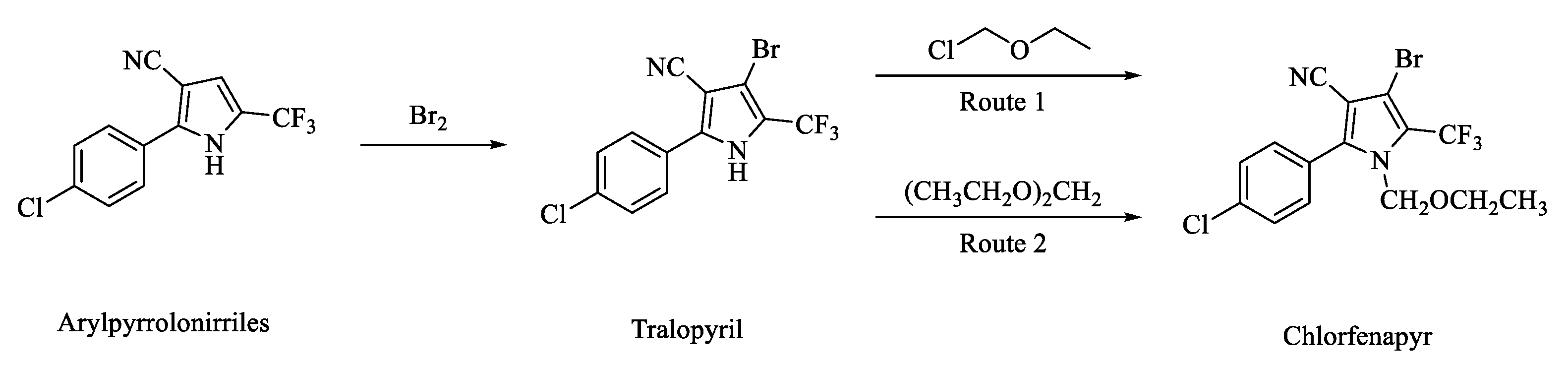 A Comprehensive Review of the Current Knowledge of Chlorfenapyr ...