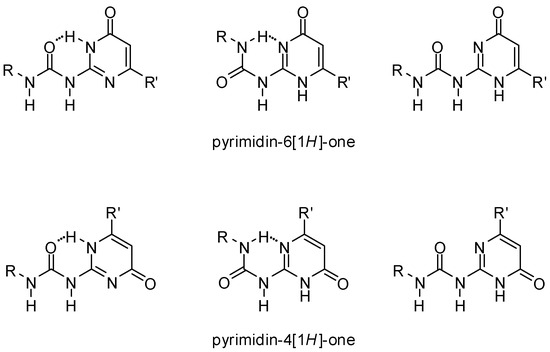 Urea-Functionalized Heterocycles: Structure, Hydrogen Bonding and ...