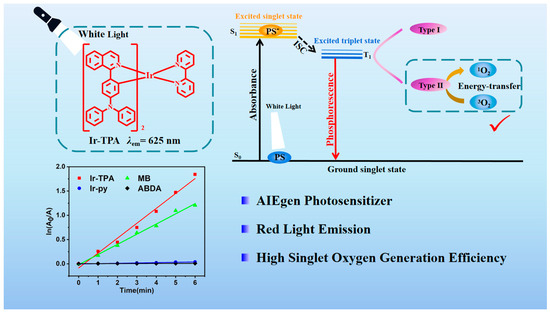 An AIE Metal Iridium Complex: Photophysical Properties and Singlet Oxygen Generation Capacity