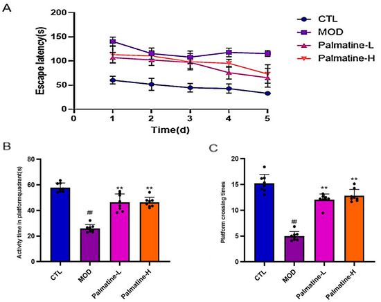 Palmatine Protects PC12 Cells and Mice from Aβ25-35-Induced Oxidative ...