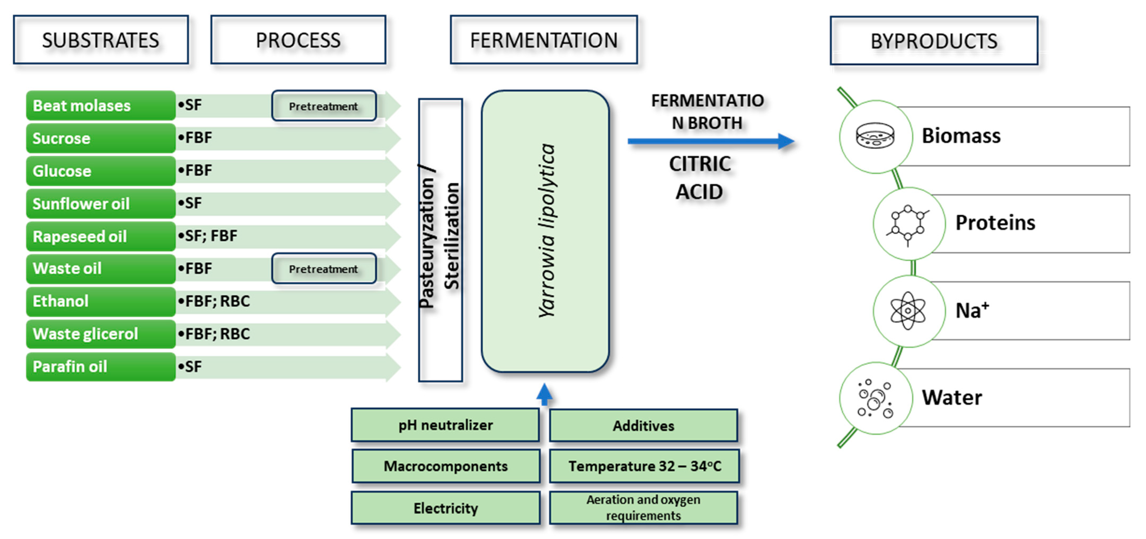 Citric Acid: Properties, Microbial Production, and Applications in ...