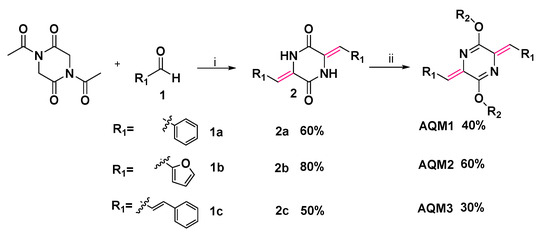 New Quinoid Bio-Inspired Materials Using Para-Azaquinodimethane Moiety