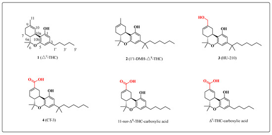 Syntheses of Cannabinoid Metabolites: Ajulemic Acid and HU-210