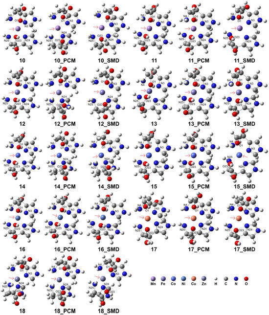 Theoretical Analysis of Coordination Geometries in Transition Metal ...