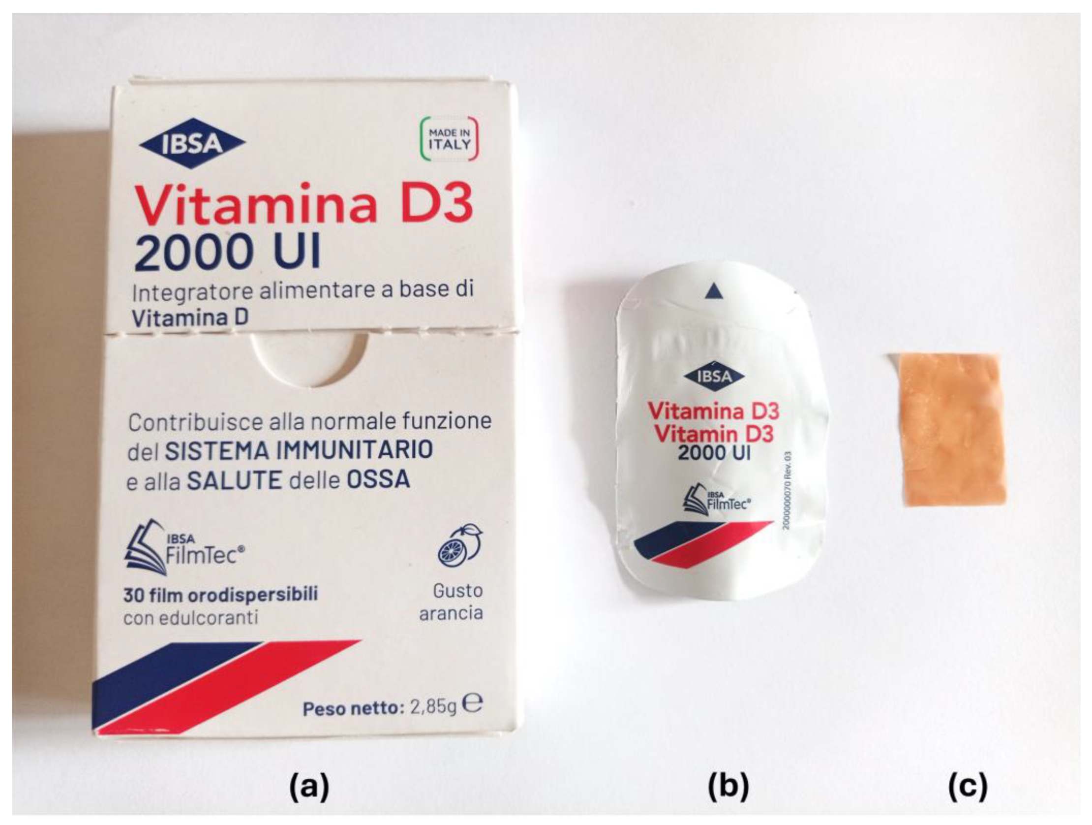Unveiling the Potential of Vitamin D3 Orodispersible Films: A Comprehensive FTIR and UV–Vis ...