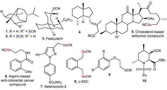 Recent Advances in the Synthesis of Organic Thiocyano (SCN) and ...