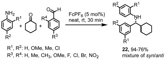 Recent Catalytic Applications of Ferrocene and Ferrocenium Cations in ...