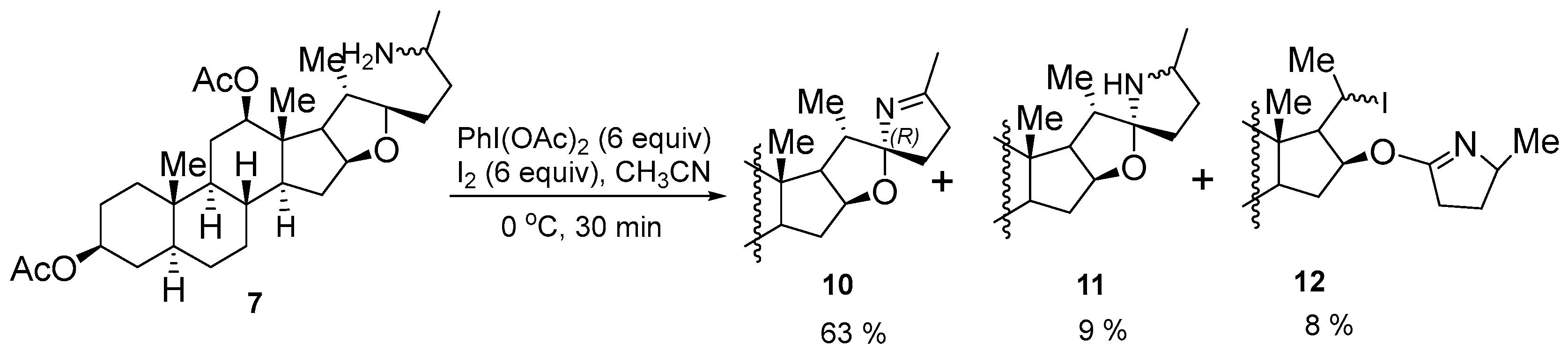 Hypervalent Iodine-Mediated Synthesis of Steroidal 5/5-Spiroiminals