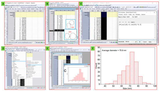 Precise Analysis of Nanoparticle Size Distribution in TEM Image