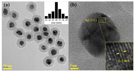 Ag@SiO2 Core-shell Nanoparticles Embedded in a TiO2 Mesoporous Layer ...
