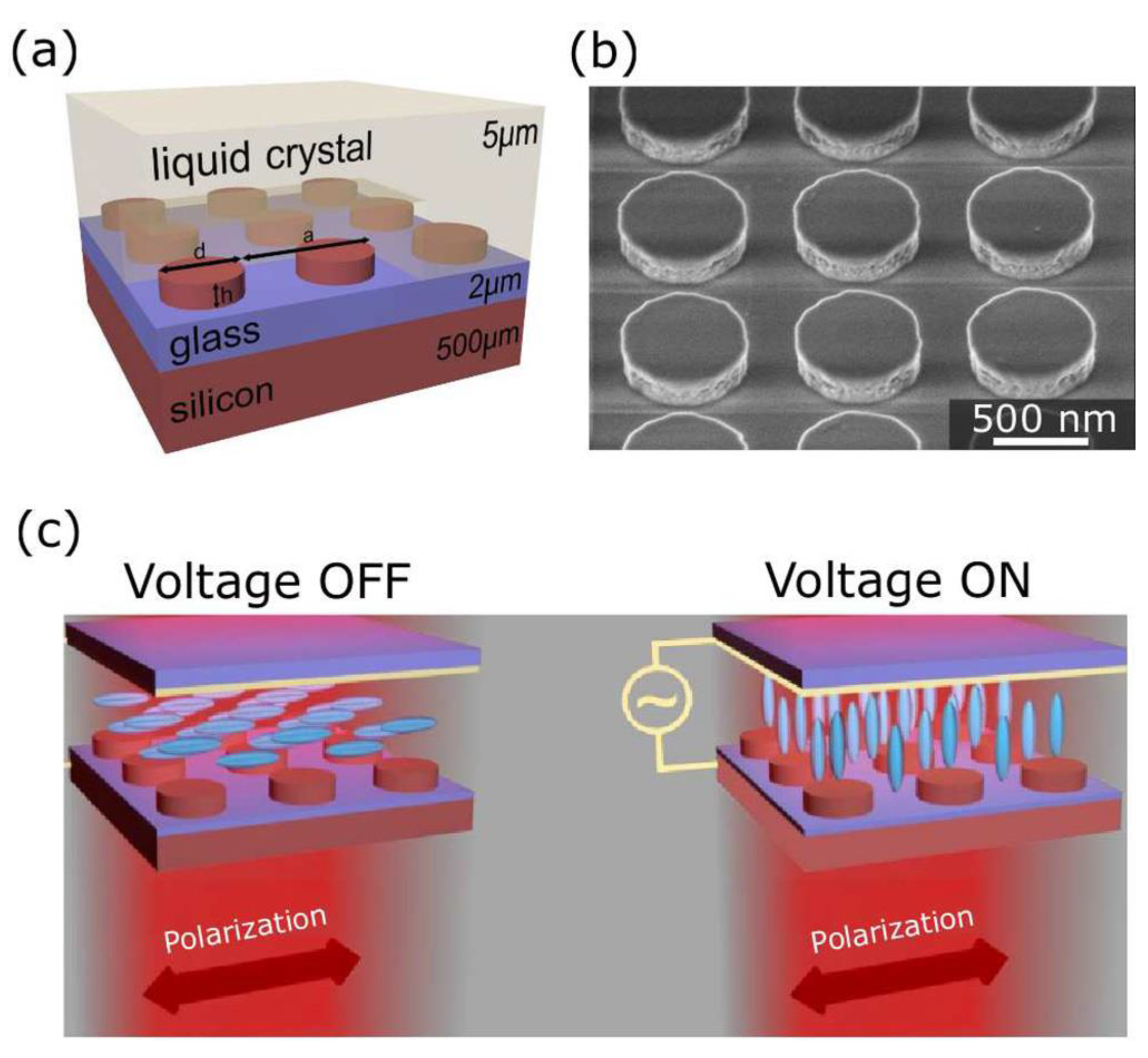 Liquid Crystal Enabled Dynamic Nanodevices