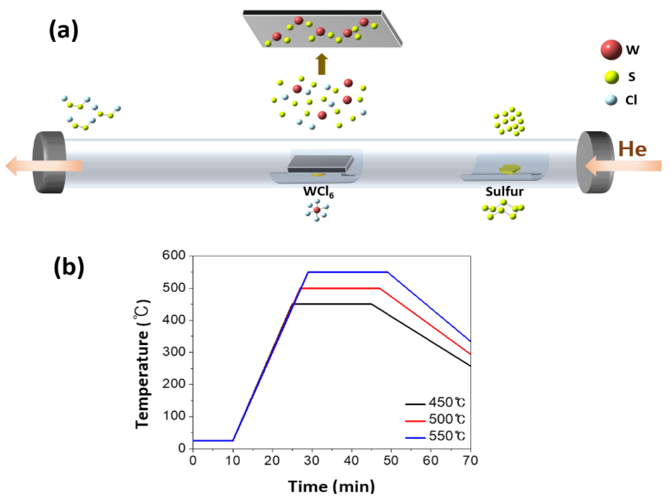 Vertically-Oriented WS2 Nanosheets with a Few Layers and Its Raman Enhancements