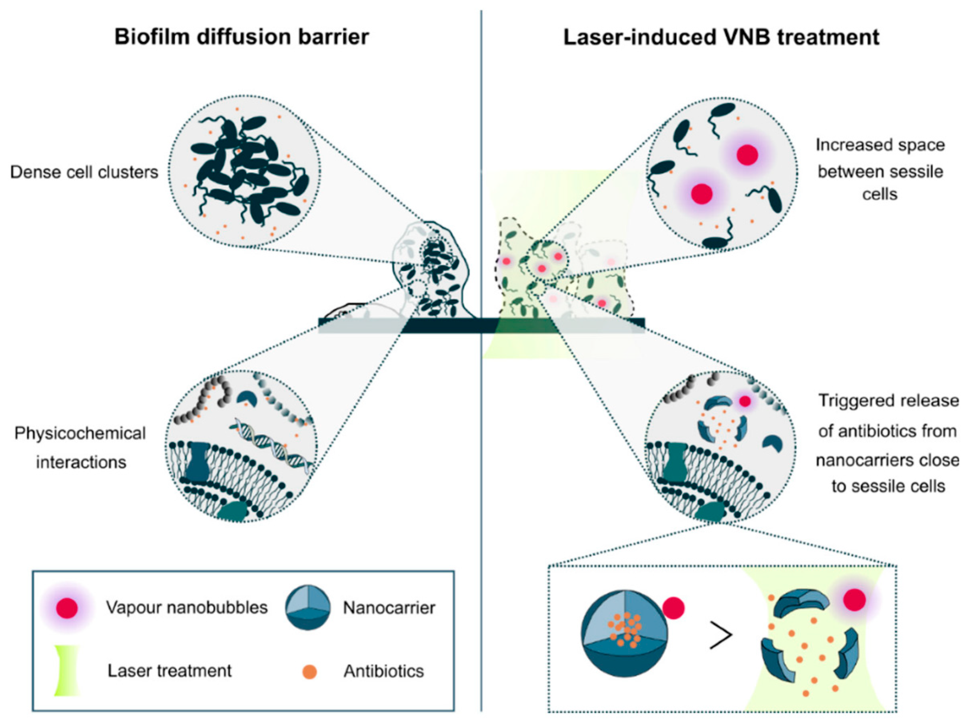 Nanomaterials for Treating Bacterial Biofilms on Implantable Medical Devices