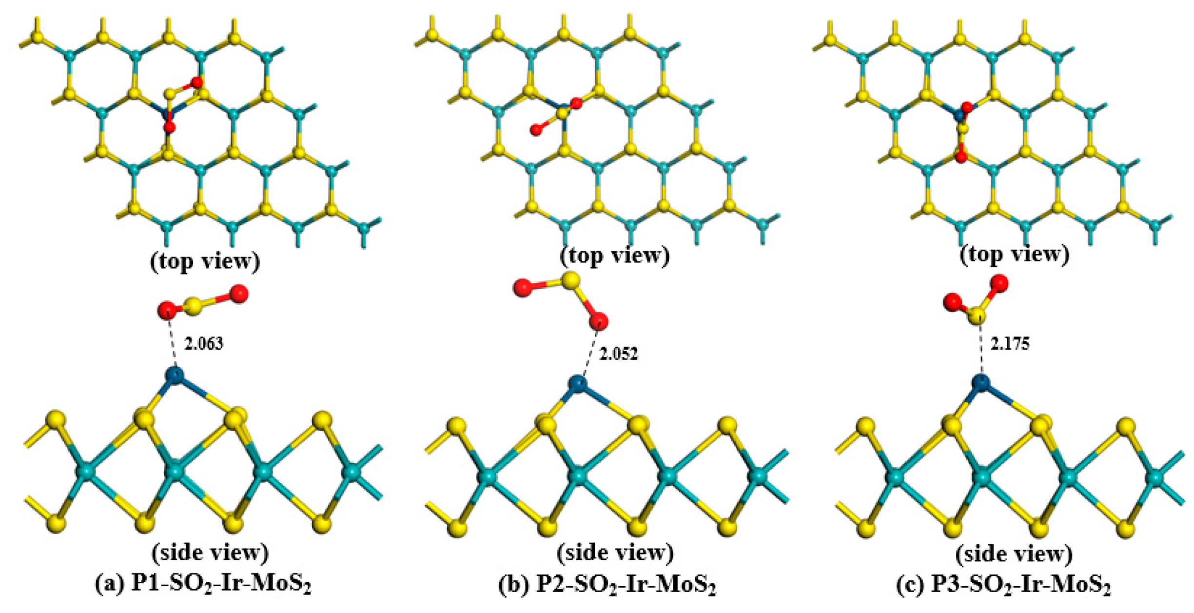 The Adsorption and Sensing Performances of Ir-modified MoS2 Monolayer ...