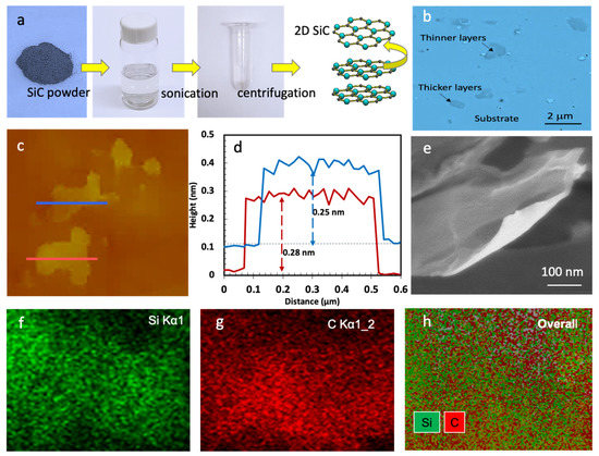 The Creation of True Two-Dimensional Silicon Carbide