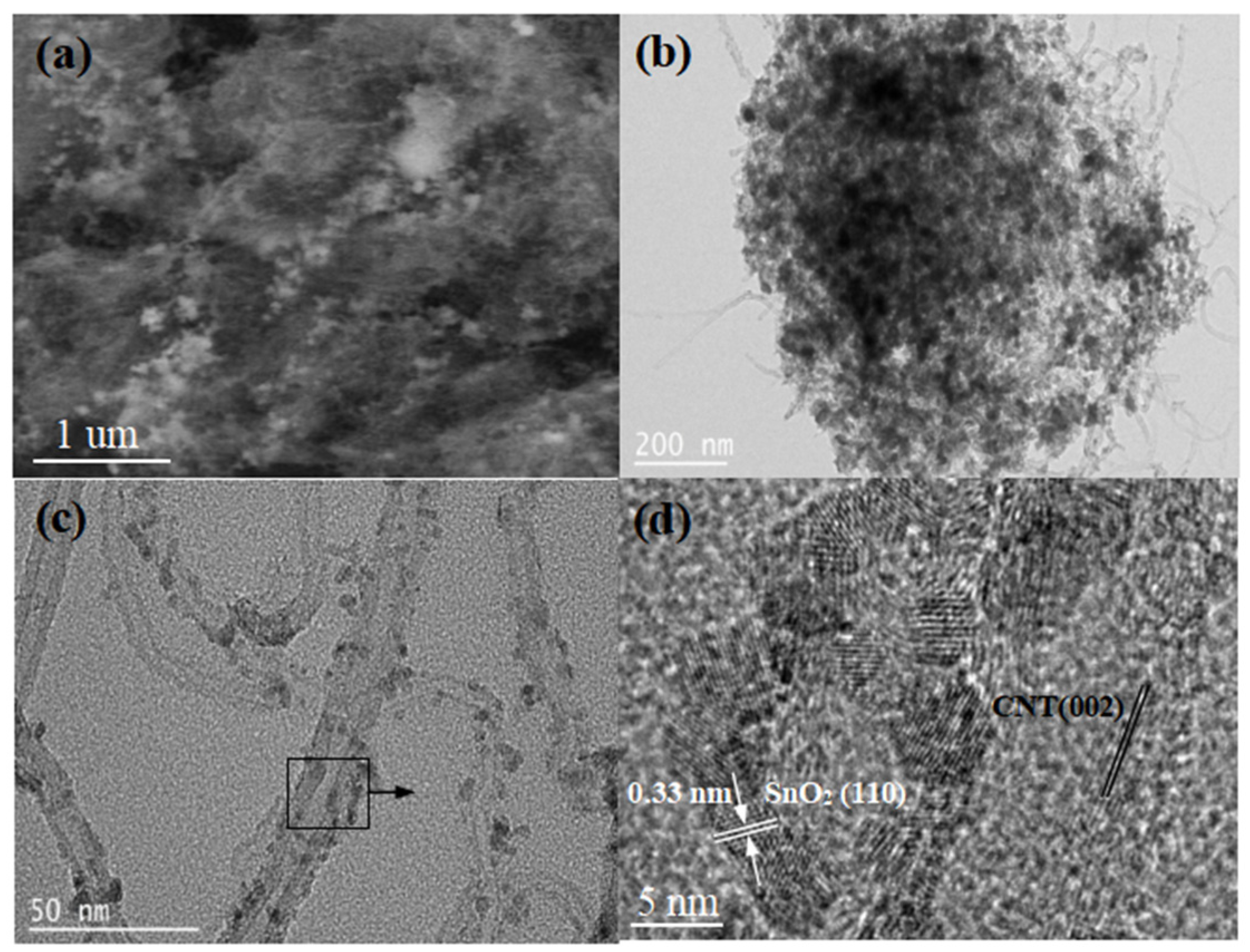 One-Step Synthesis of SnO2/Carbon Nanotube Nanonests Composites by ...