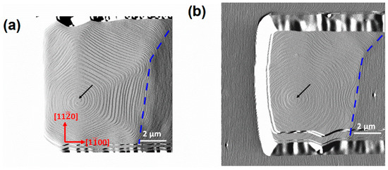 Growth Behaviors of GaN on Stripes of Patterned c-Plane GaN Substrate