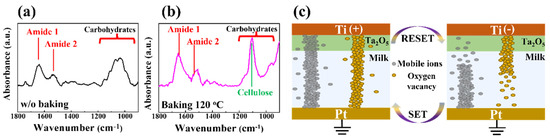 Milk–Ta2O5 Hybrid Memristors with Crossbar Array Structure for Bio ...