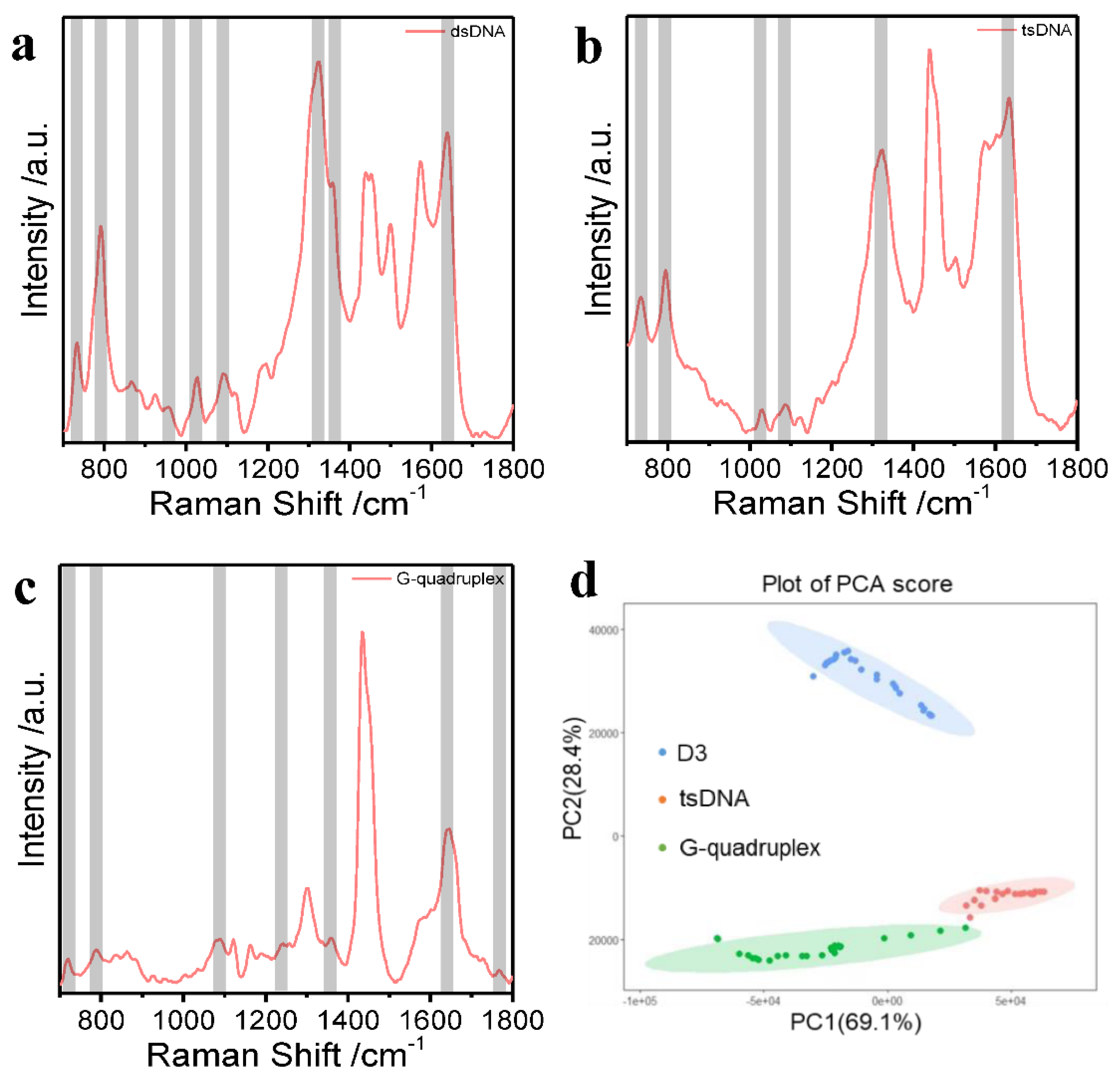 Label-Free Detection of DNA via Surface-Enhanced Raman Spectroscopy ...