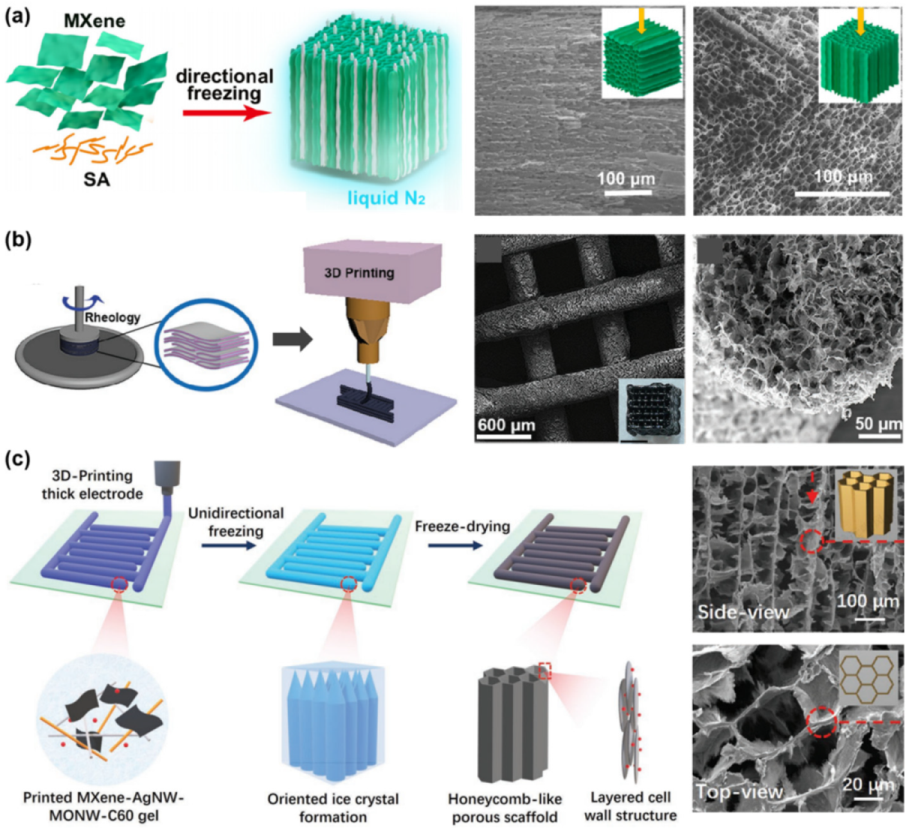 MXene-Based Porous Monoliths