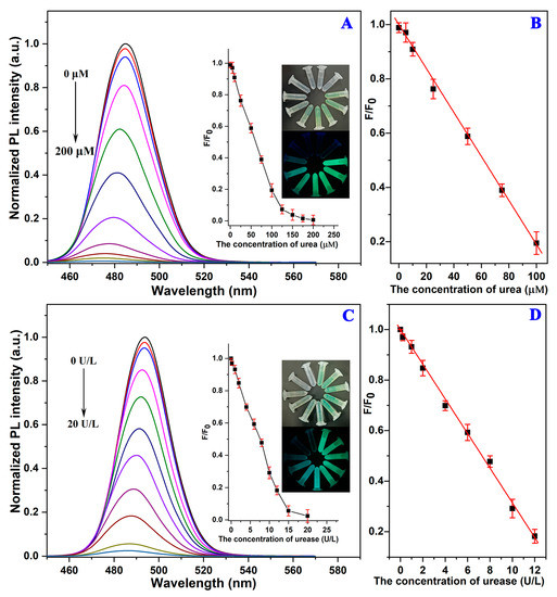 Highly Bright Gold Nanowires Arrays for Sensitive Detection of Urea and ...
