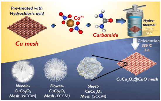 Modulating Direct Growth of Copper Cobaltite Nanostructure on Copper ...