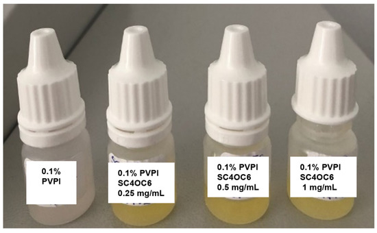 p-Sulfonato-Calix[4]arene Micelles Stabilize a Povidone Iodine Solution ...