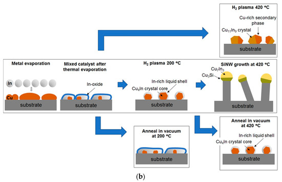 Evolution of Cu-In Catalyst Nanoparticles under Hydrogen Plasma ...