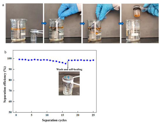 Novel Self-Healing Superhydrophobic Coating with Oil–Water Separation ...