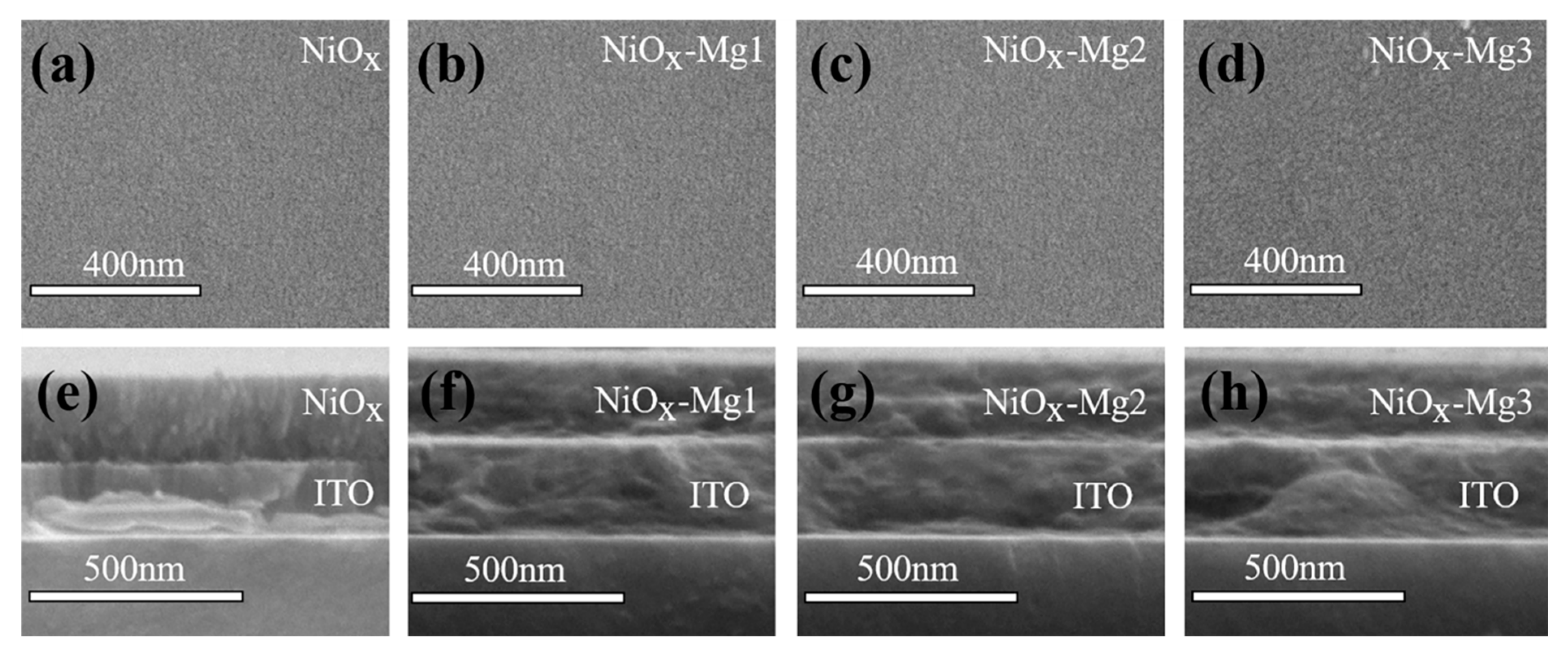 Enhanced Electrochromic Properties of NiOx Films Through Magnesium ...