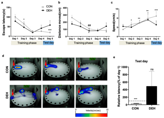 Dehydration Impairs Physical Growth and Cognitive Development in Young Mice