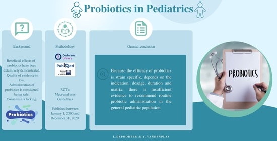 Nutrients | Free Full-Text | Probiotics in Pediatrics. A Review and ...