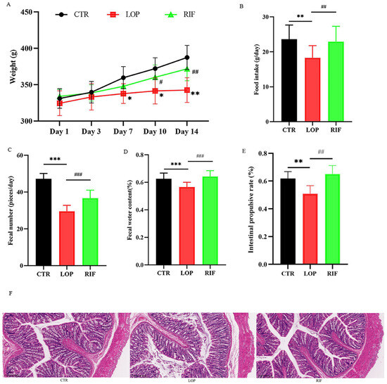 Rifaximin Ameliorates Loperamide-Induced Constipation in Rats through ...