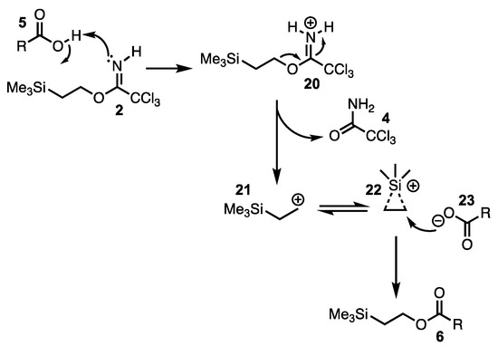 Esterifications with 2-(Trimethylsilyl)ethyl 2,2,2-Trichloroacetimidate