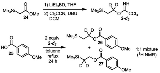 Esterifications with 2-(Trimethylsilyl)ethyl 2,2,2-Trichloroacetimidate