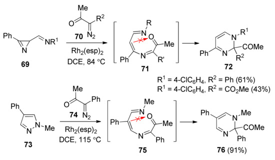 Electrocyclizations of Conjugated Azapolyenes Produced in Reactions of ...