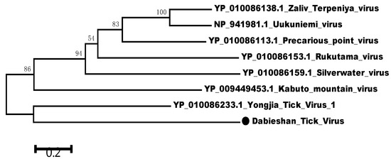 Detection and Phylogenetic Analysis of a Novel Tick-Borne Virus in ...