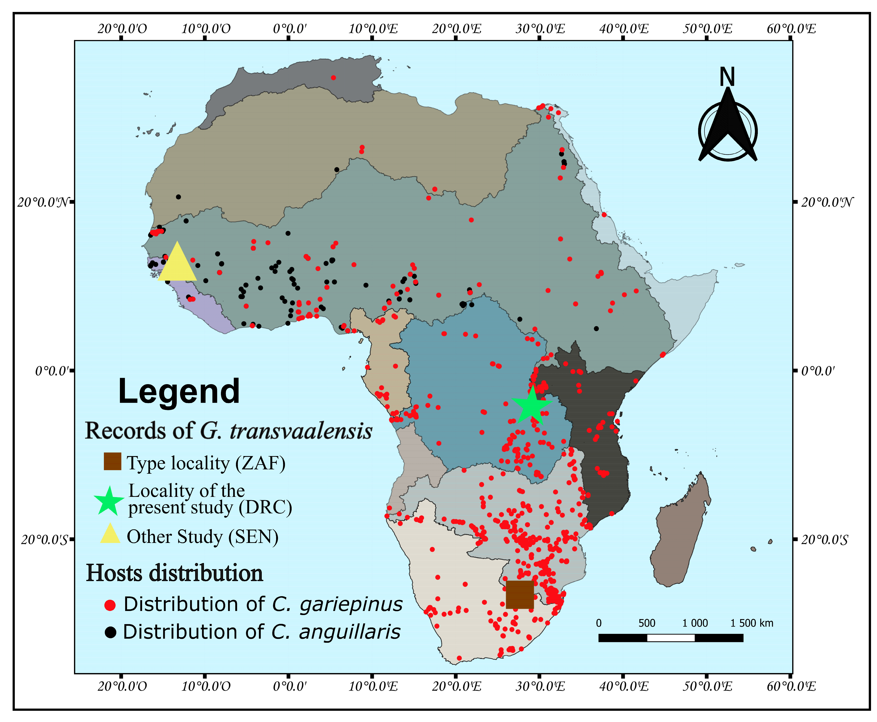 Monogeneans from Catfishes in Lake Tanganyika. II: New Infection Site ...
