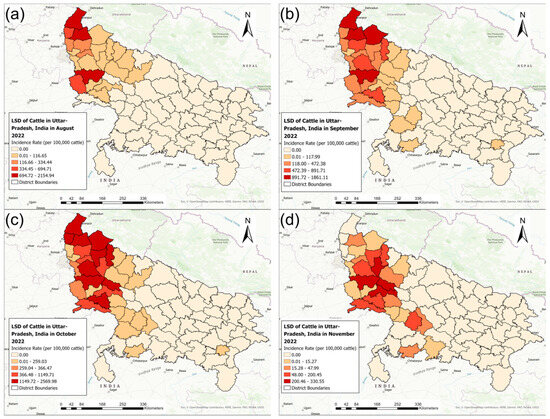 Geospatial Analysis of Lumpy Skin Disease Outbreaks among Cattle in ...