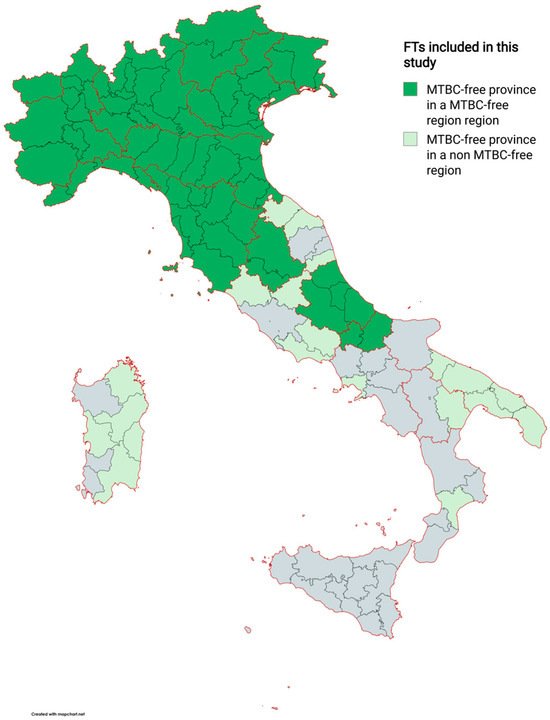 An Overview of a Re-Emerging Disease in Italy: Bovine Tuberculosis ...