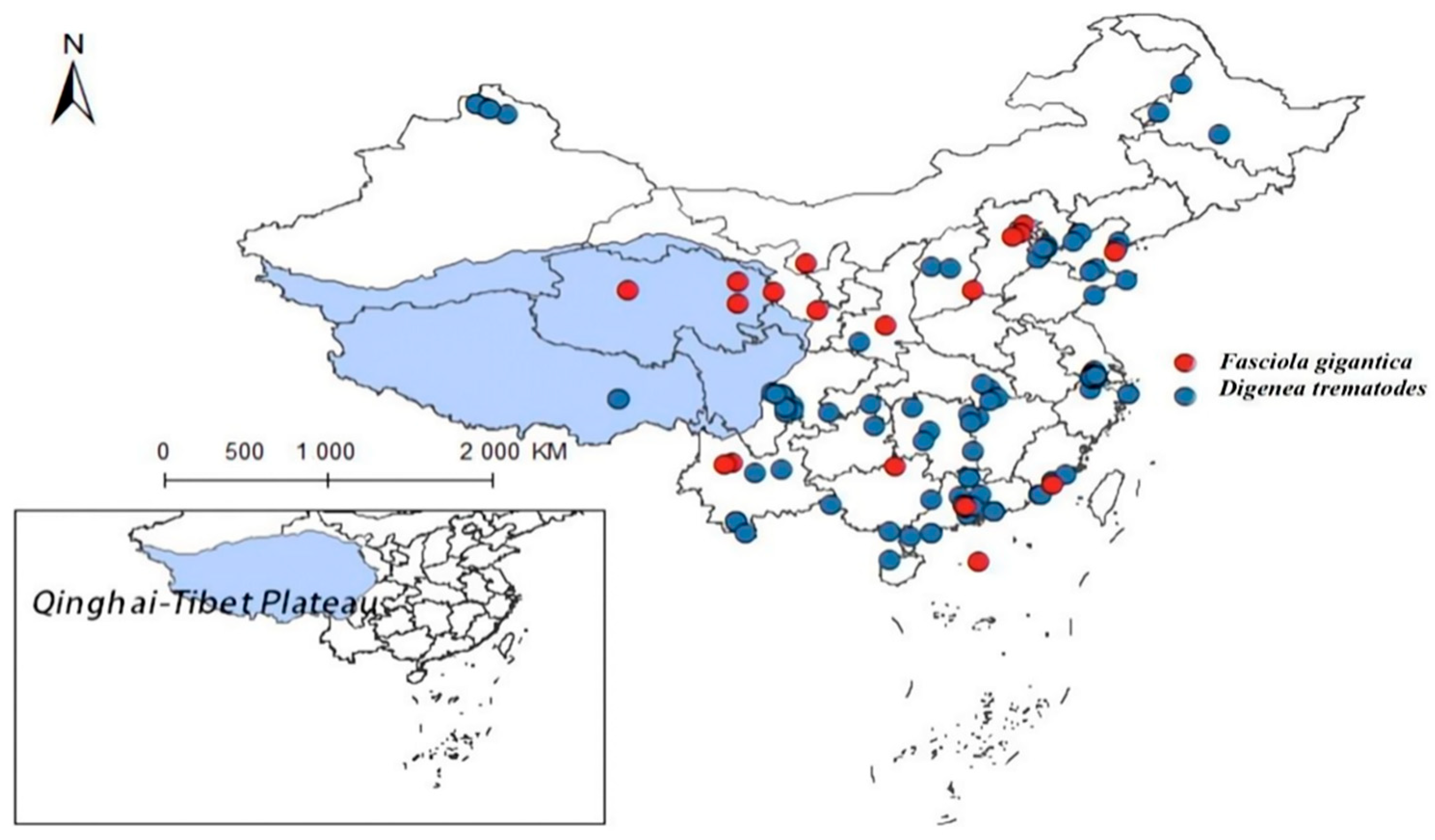 Projected Distribution and Dispersal Patterns of Potential Distribution ...