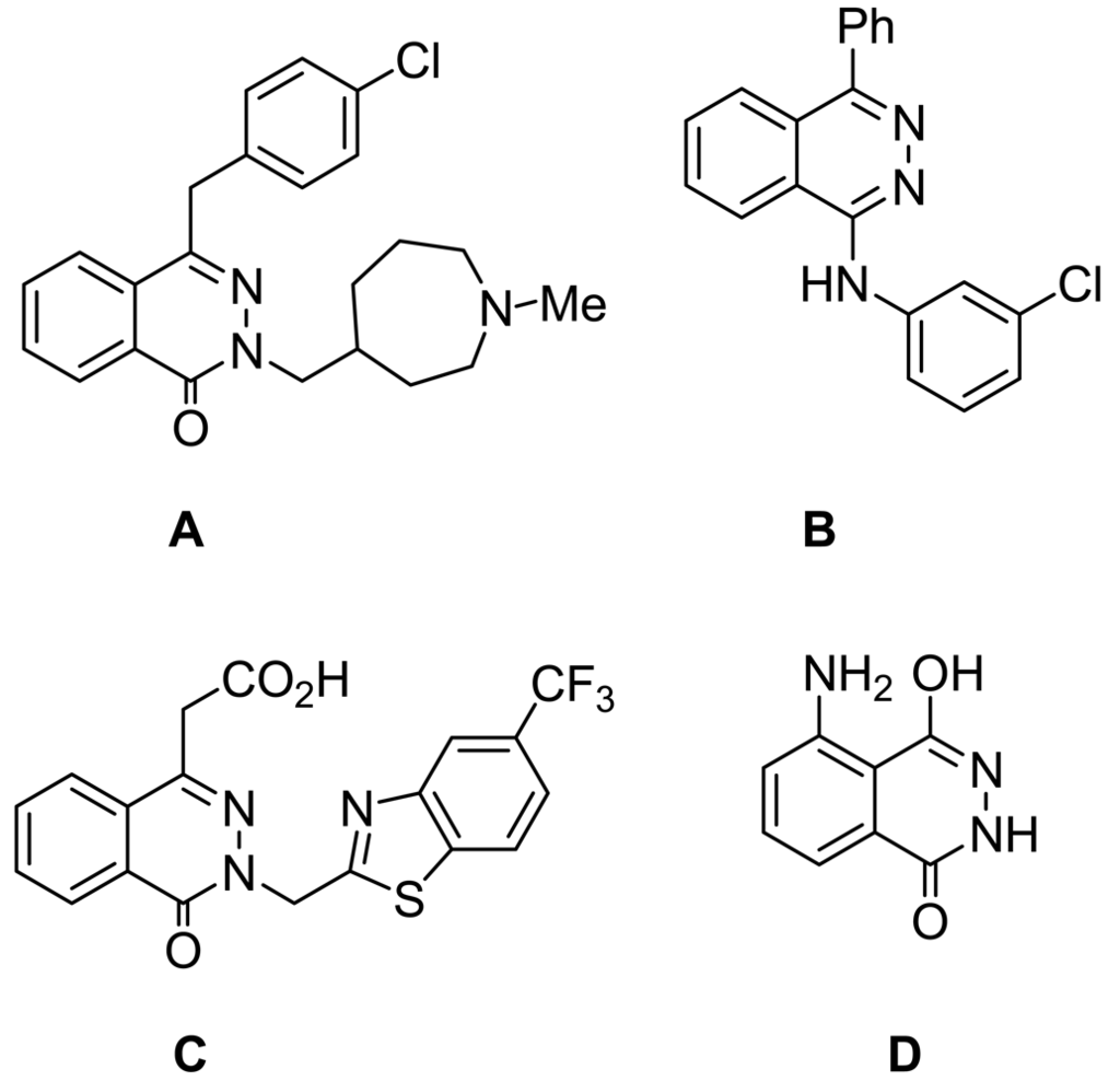 Synthesis and Biological Screening of 4-Benzyl-2H-phthalazine Derivatives