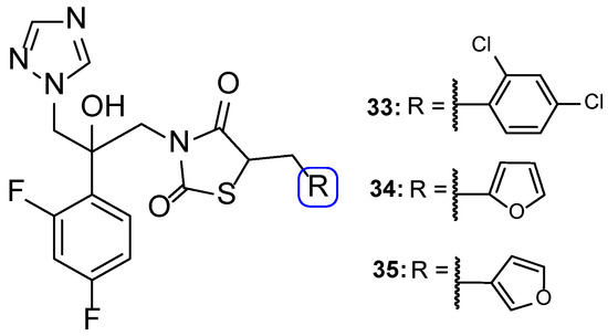 New Antifungal Agents with Azole Moieties