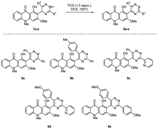 Xanthone-1,2,4-triazine and Acridone-1,2,4-triazine Conjugates ...