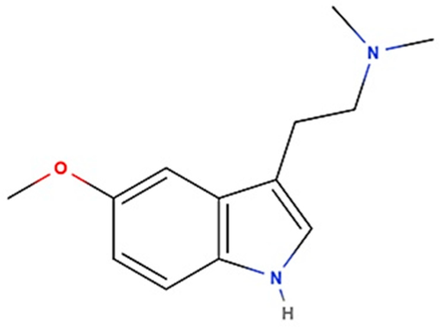 Dimethyltryptamine Structure