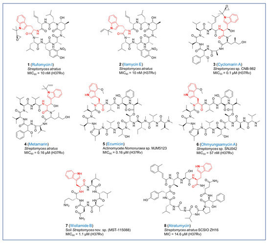 The Antitubercular Activities of Natural Products with Fused-Nitrogen ...