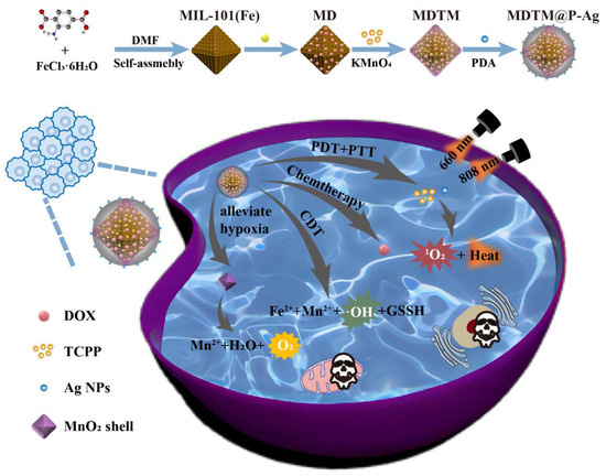 Pharmaceuticals | Free Full-Text | Iron-Based Metal-Organic Frameworks as Multiple Cascade ...