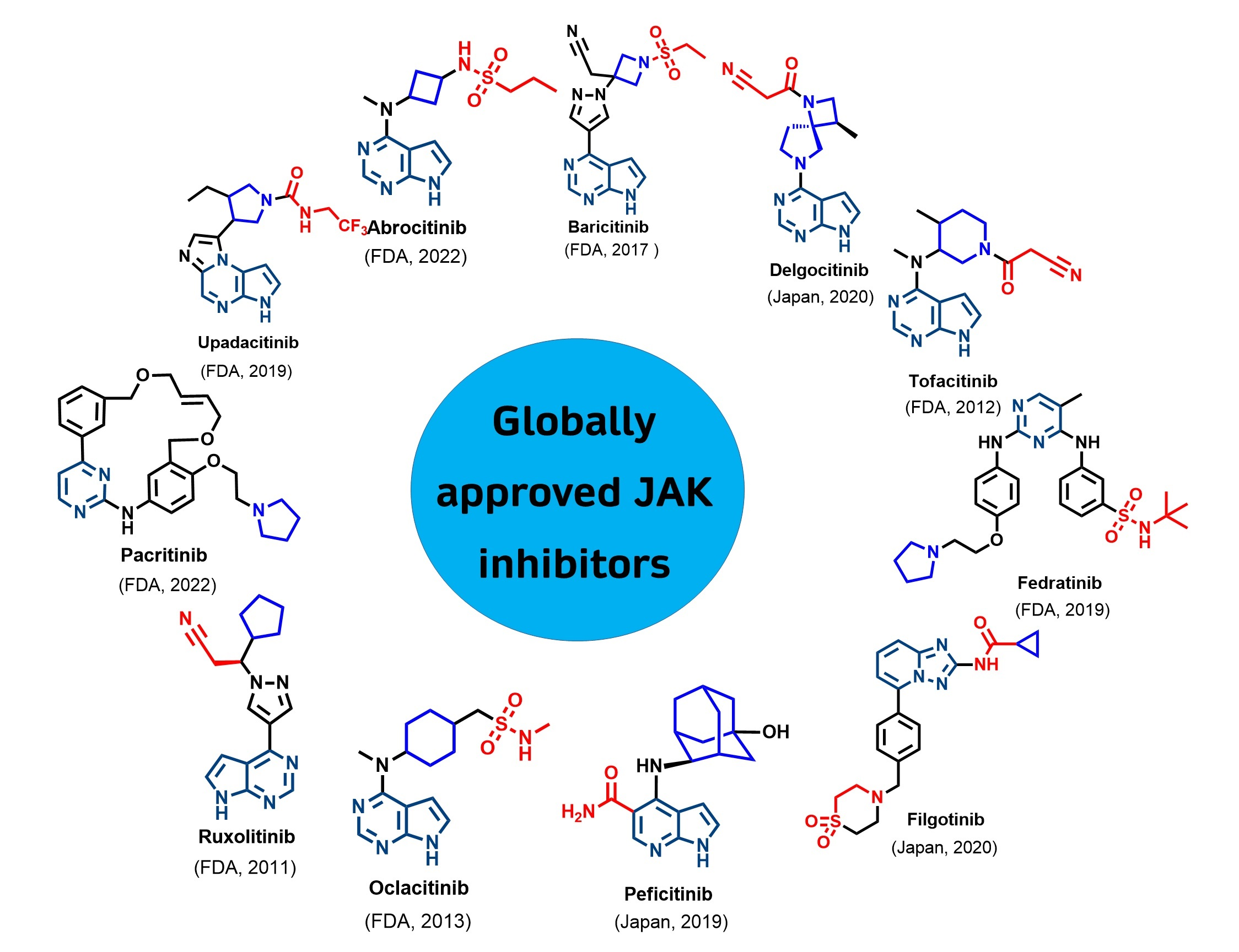 Pharmaceutics | Free Full-Text | A Comprehensive Overview of Globally Approved JAK Inhibitors