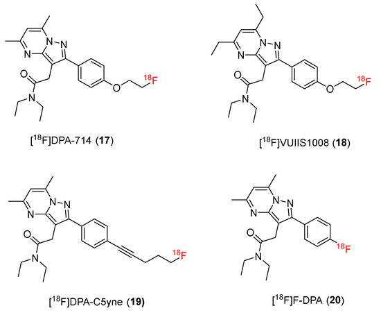 18F-Radiolabeled Translocator Protein (TSPO) PET Tracers: Recent ...